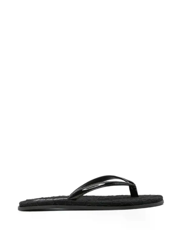 Ermanno Scervino Lace-detail Flat Sandals