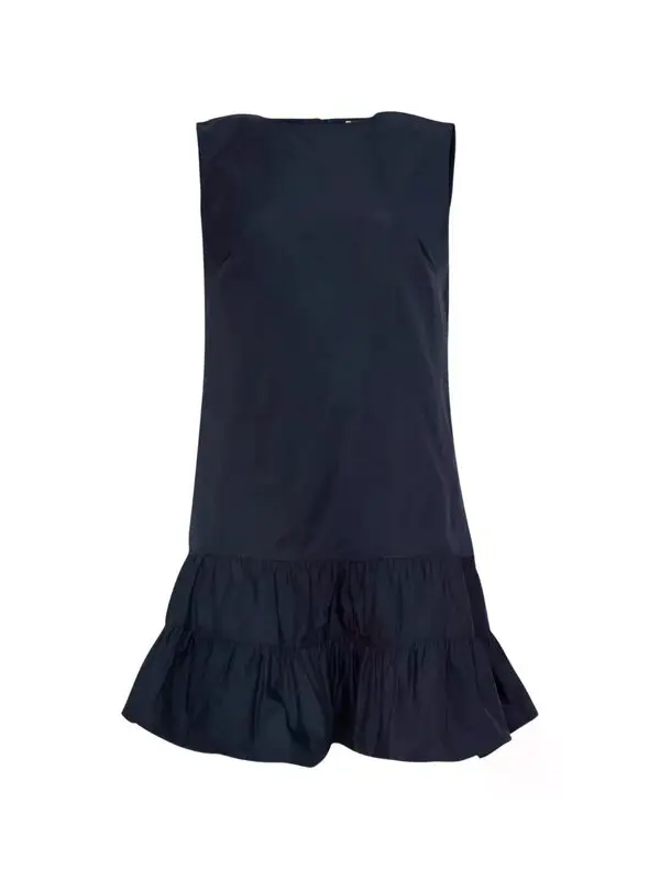 Ulla Johnson Ruffled Sleeveless Mini Dress - Blue