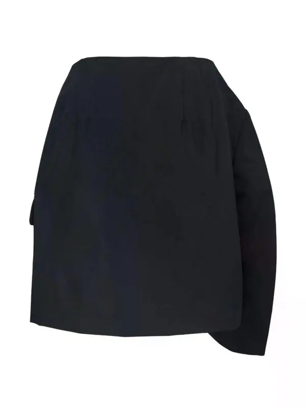 ENFOLD Mini Asymmetric Tailored Skirt