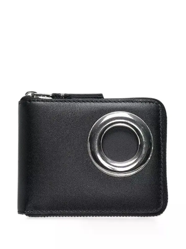Comme Des Garçons Eyelet Zip-around Wallet