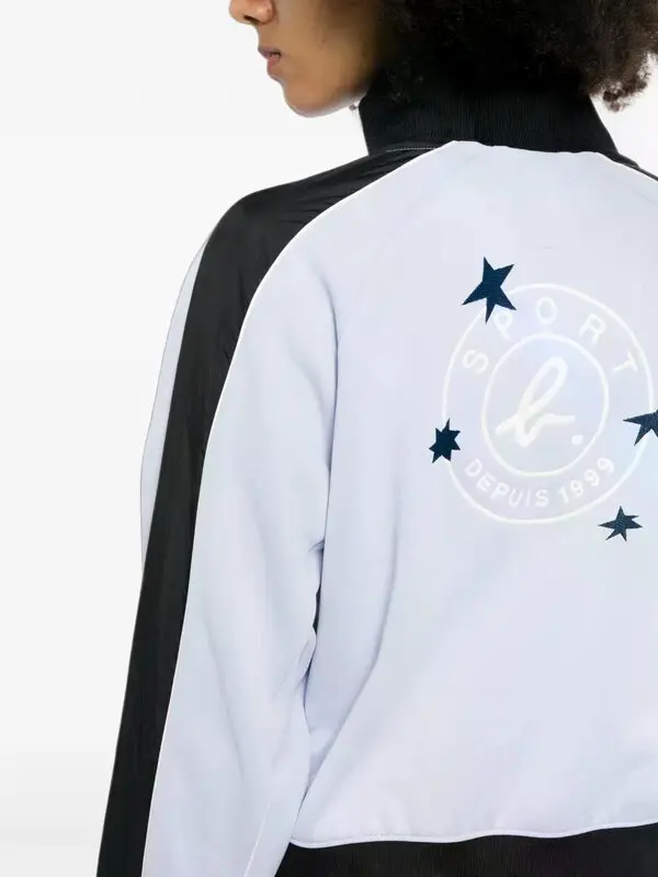 AGNES B. Logo-embroidered Jacket