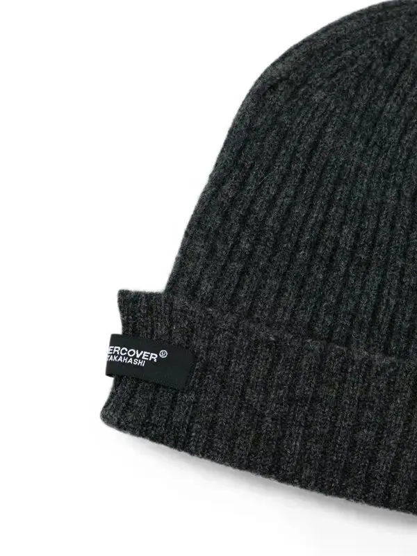 Undercover Ribbed-knit Beanie Hat