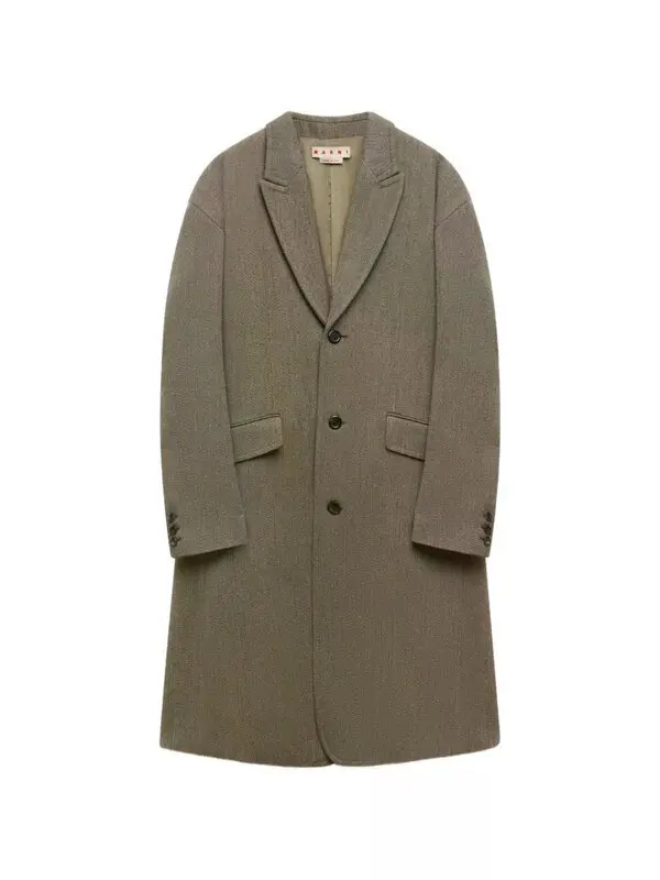 Marni Tweed Martingale Coat