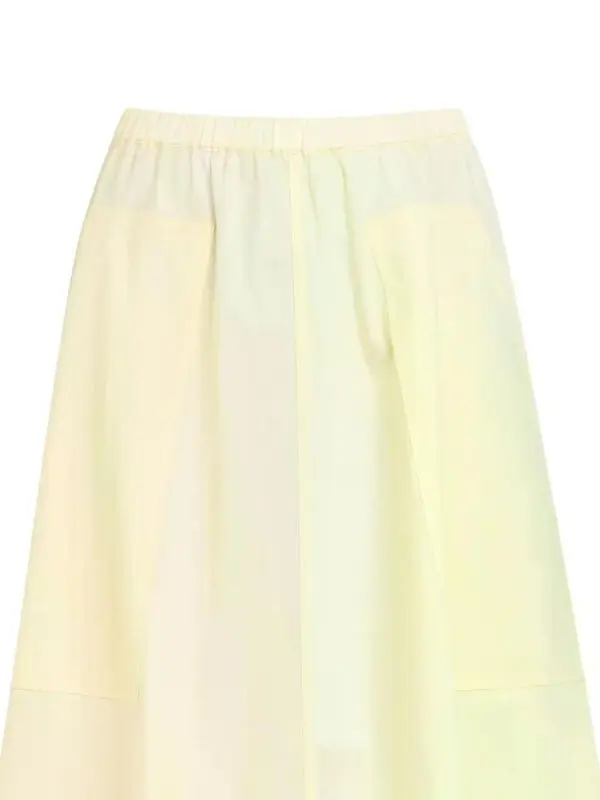 Vince Elasticated-waist A-line Midi Skirt