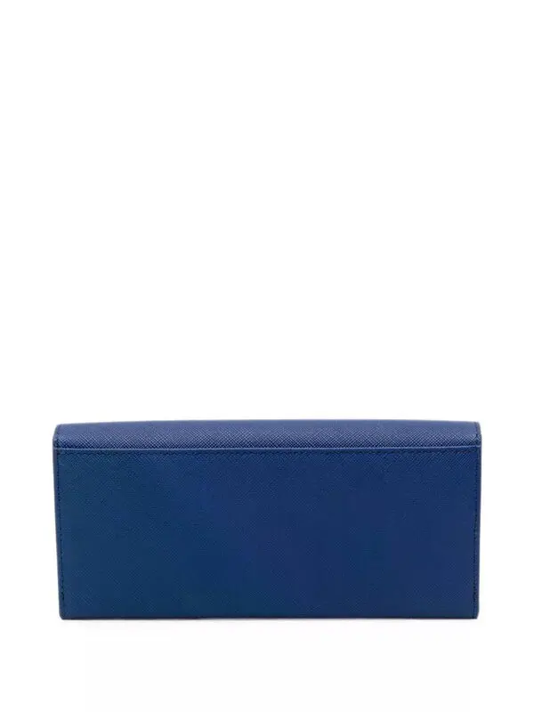 AGNES B. Leather Long Wallet