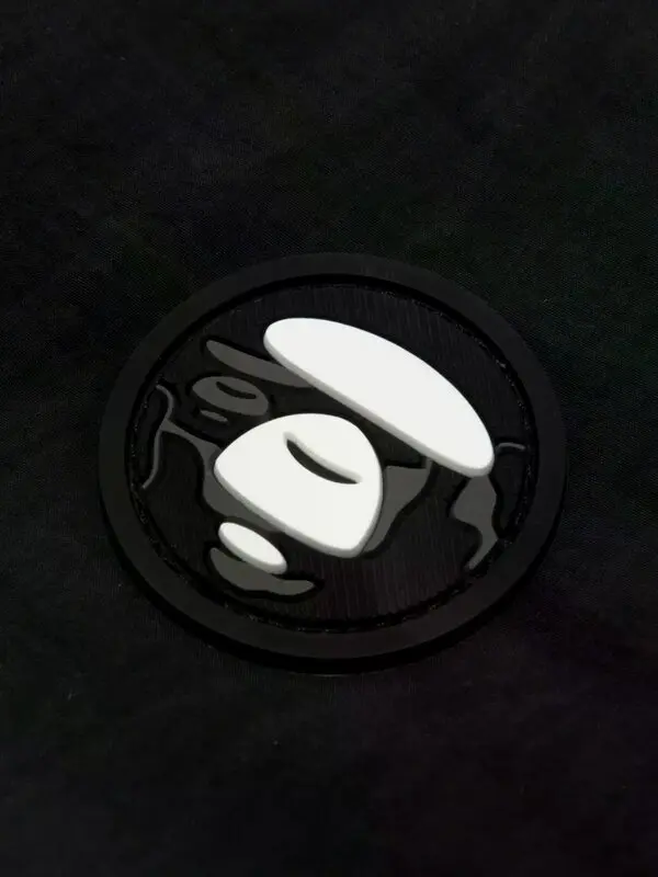 AAPE BY *A BATHING APE Moonface Logo-patch Jacket