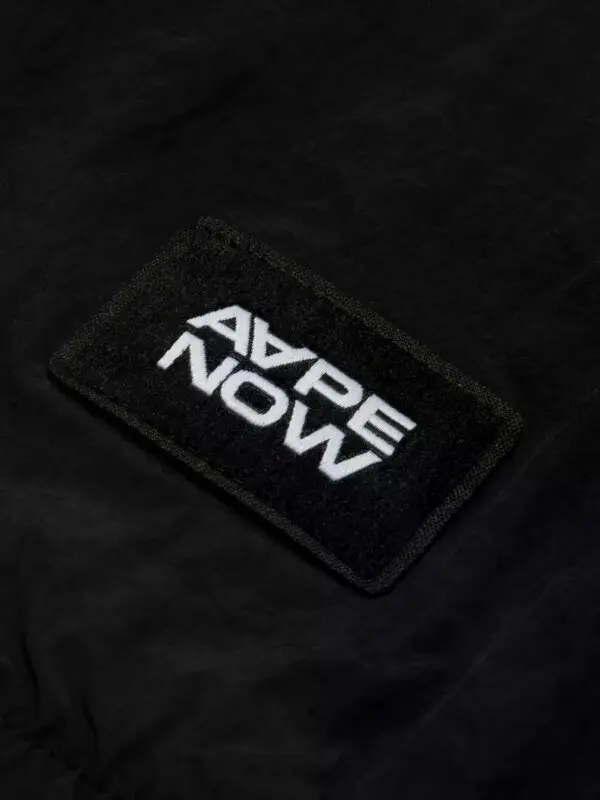 AAPE BY *A BATHING APE Moonface Logo-patch Jacket