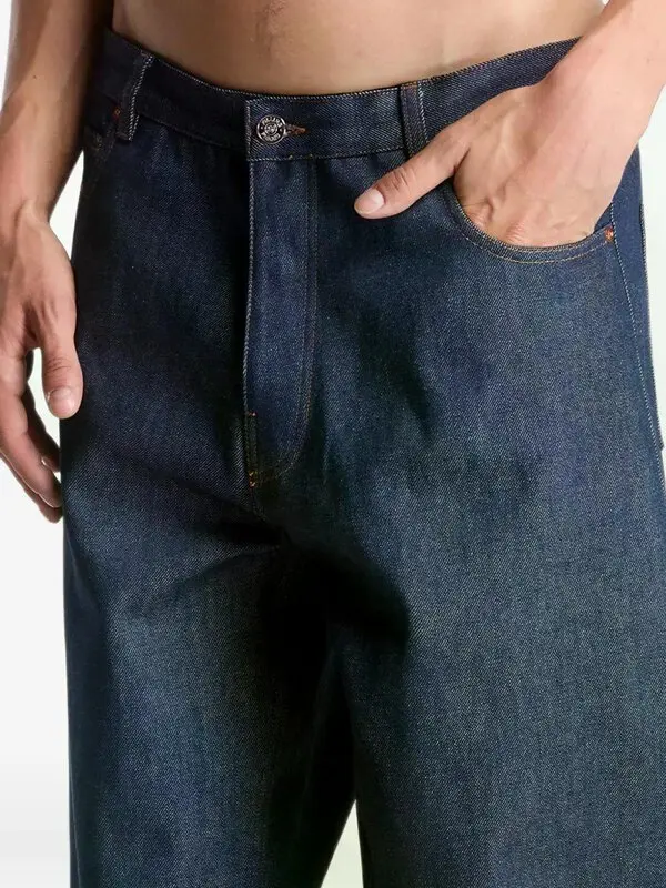 Filling Pieces Raw-denim Straight-leg Jeans