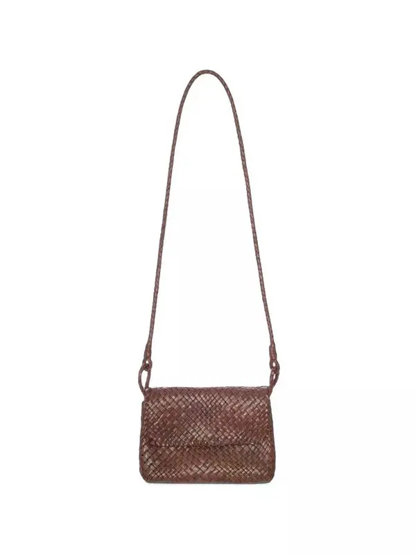 IBELIV Paris Woven Leather Cross Body Bag
