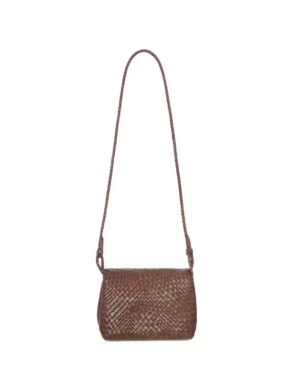 IBELIV Paris Woven Leather Cross Body Bag