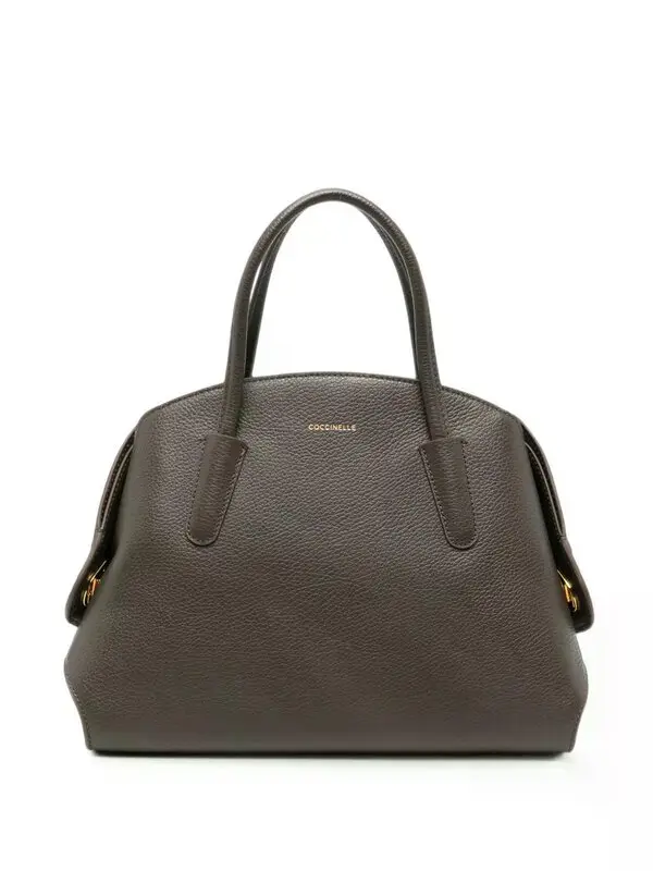 COCCINELLE Tylde Grained Leather Tote Bag