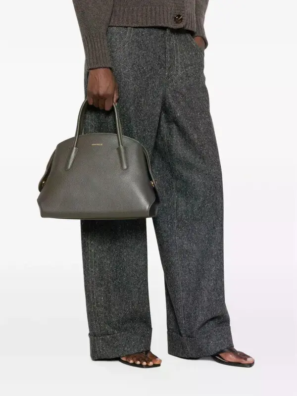 COCCINELLE Tylde Grained Leather Tote Bag