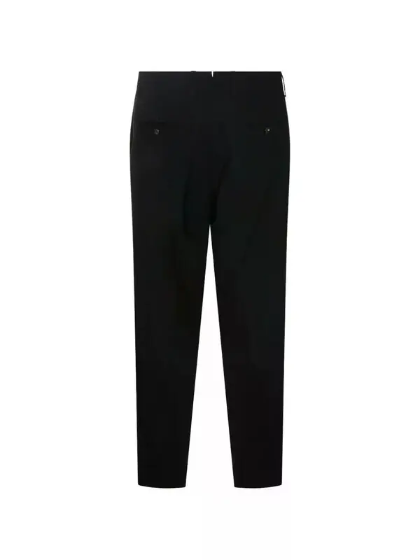 BERWICH Pressed-crease Wool Trousers