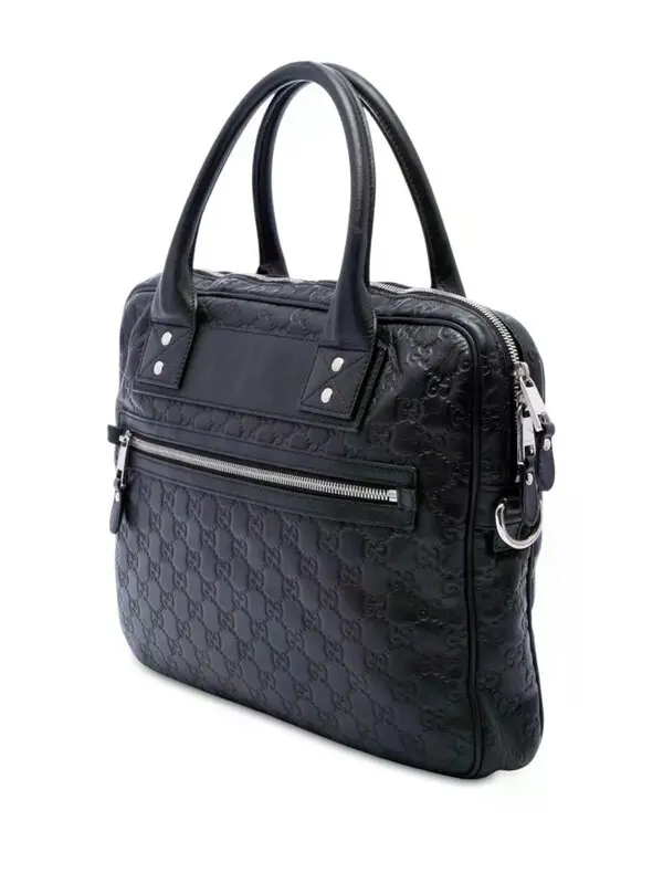 Gucci 2016-2026 Guccissima Web Business Bag