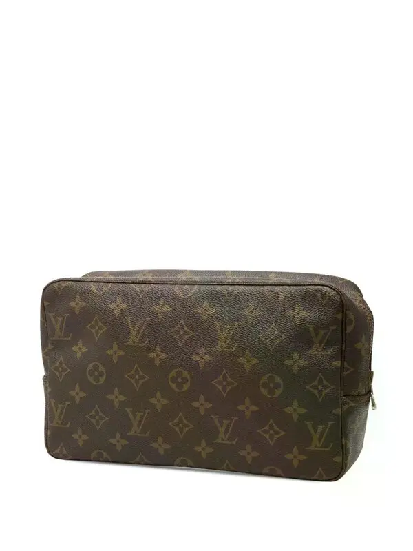 LOUIS VUITTON Monogram Trousse Toilette 28 Clutch Bag