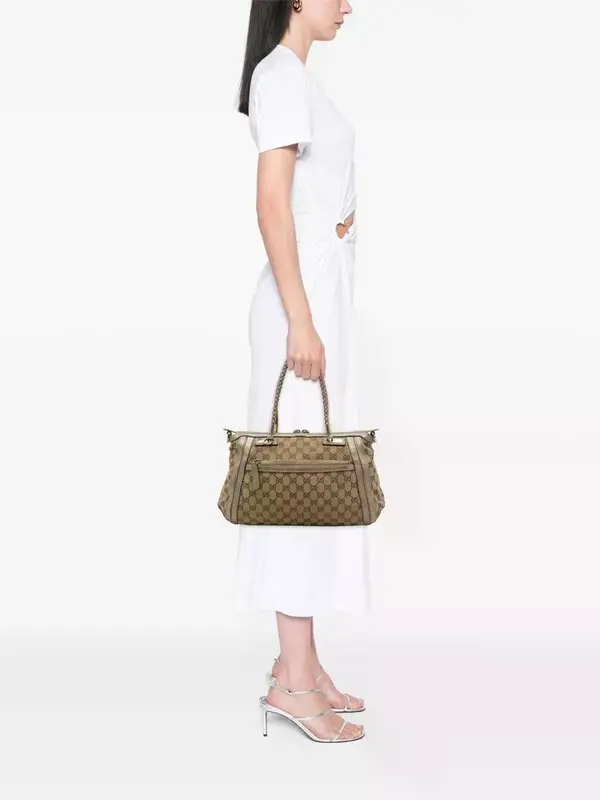 Gucci Gg Canvas Bella Satchel
