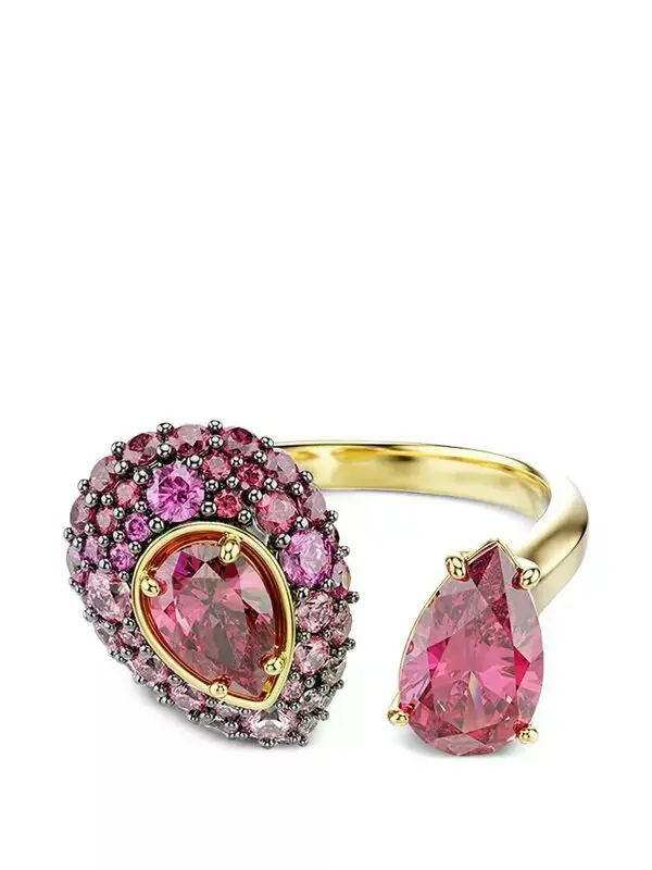 SWAROVSKI Sublima Crystal-embellished Open Ring - Gold