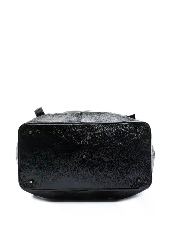 Burberry 2000-2017 Medium Beat Check Nylon Lowry Satchel