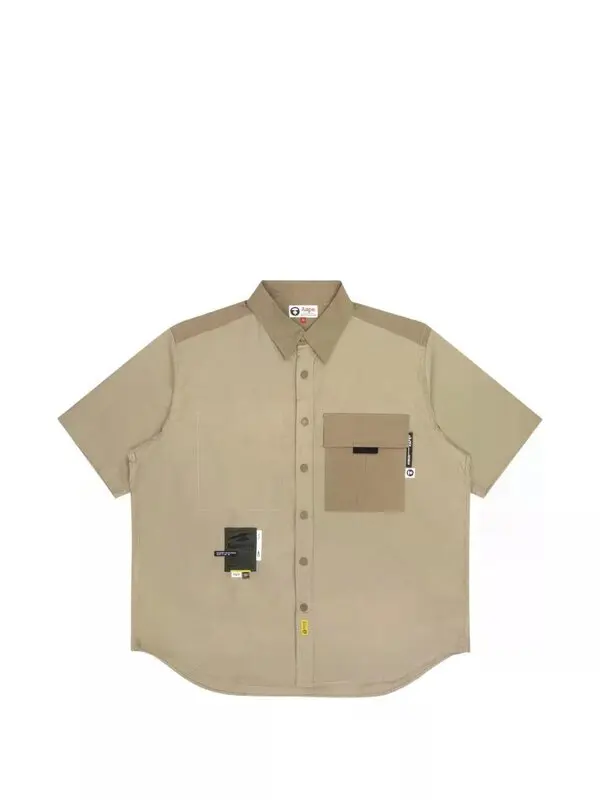 AAPE BY *A BATHING APE Moonface Colour-blocked Shirt
