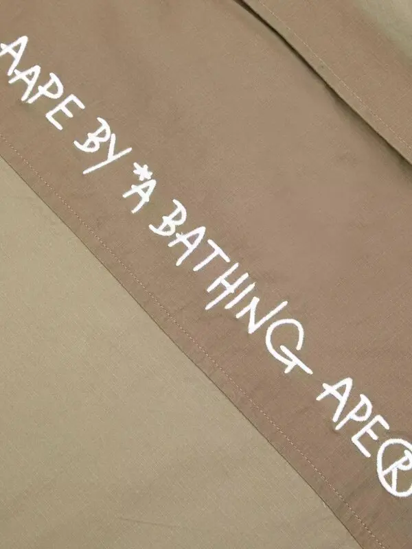 AAPE BY *A BATHING APE Moonface Colour-blocked Shirt