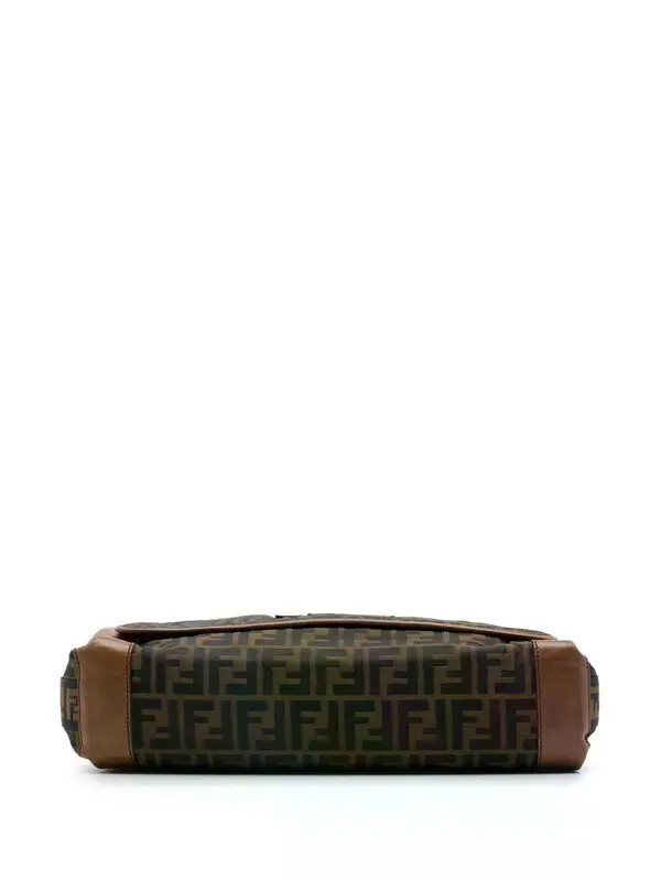 Fendi Zucca Canvas Ff Messenger Bag