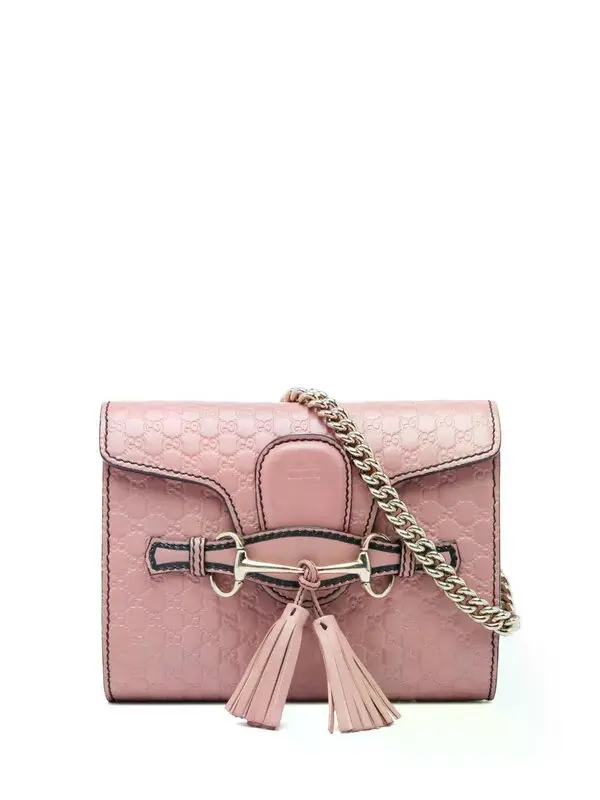 Gucci 2016-2026 Mini Microguccissima Emily Crossbody Bag