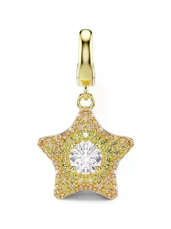 SWAROVSKI Crystal-embellished Star Pendant - Gold