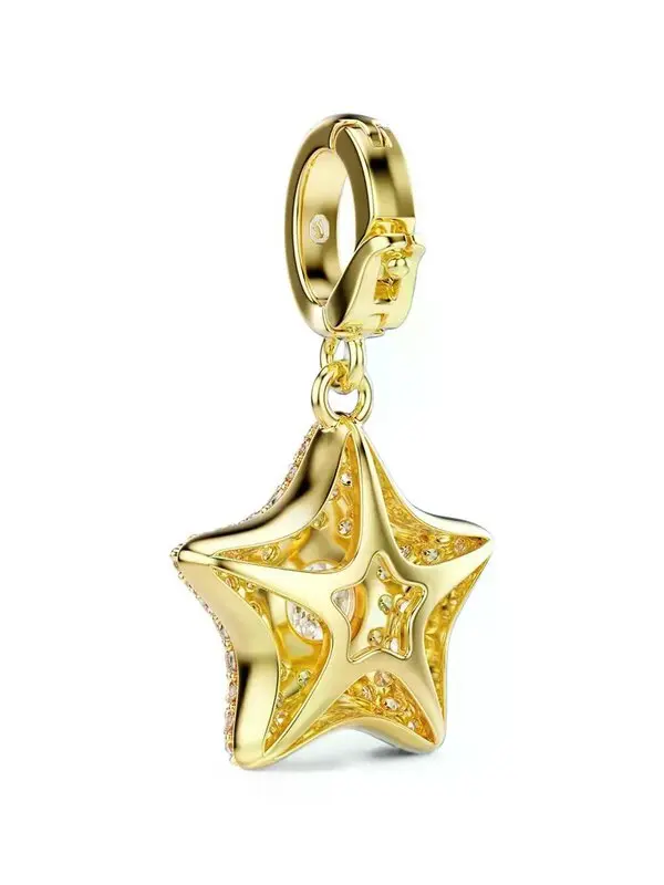 SWAROVSKI Crystal-embellished Star Pendant - Gold