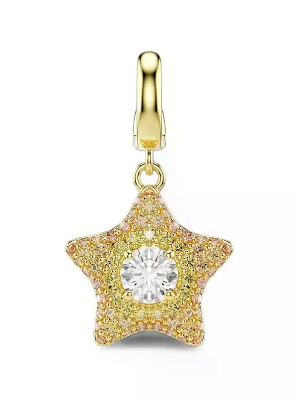 SWAROVSKI Crystal-embellished Star Pendant - Gold