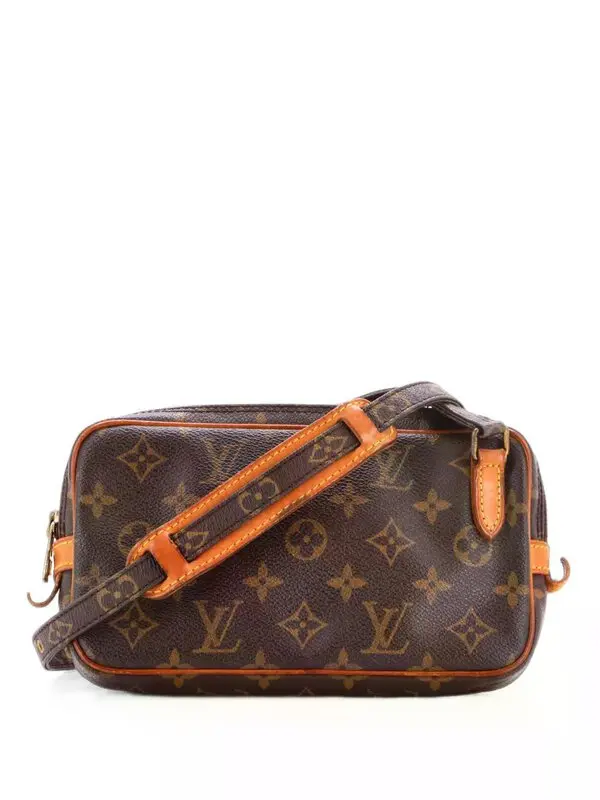 LOUIS VUITTON Monogram Canvas Pochette Marly Bandouliere Cross Body Bag