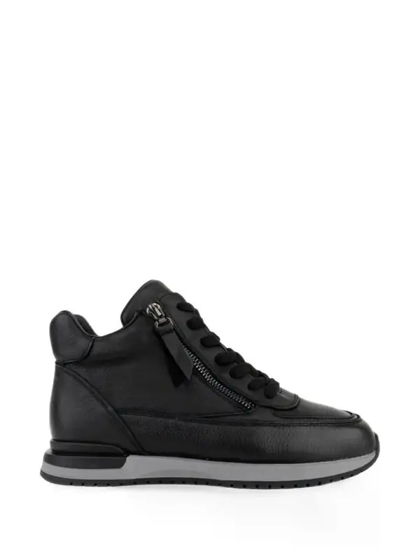 LINDA BAUMANN Paneled Zip-fastening Sneakers