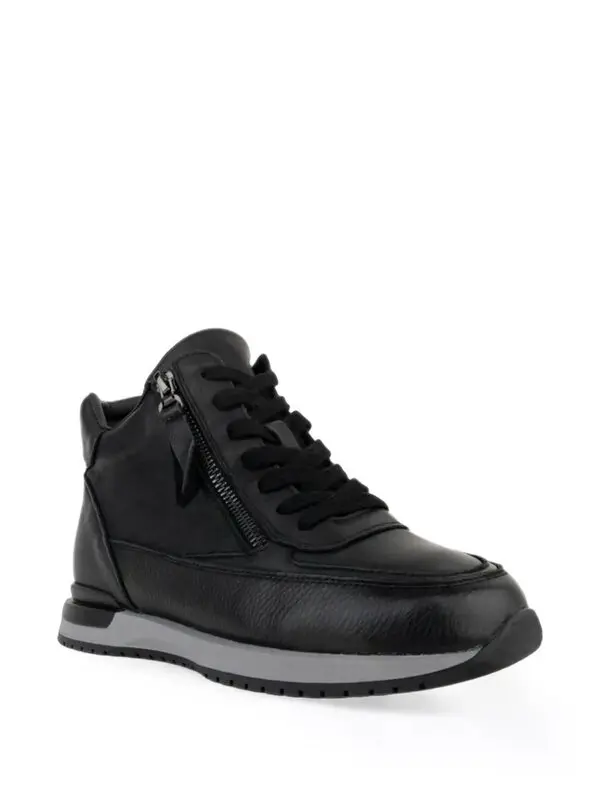 LINDA BAUMANN Paneled Zip-fastening Sneakers