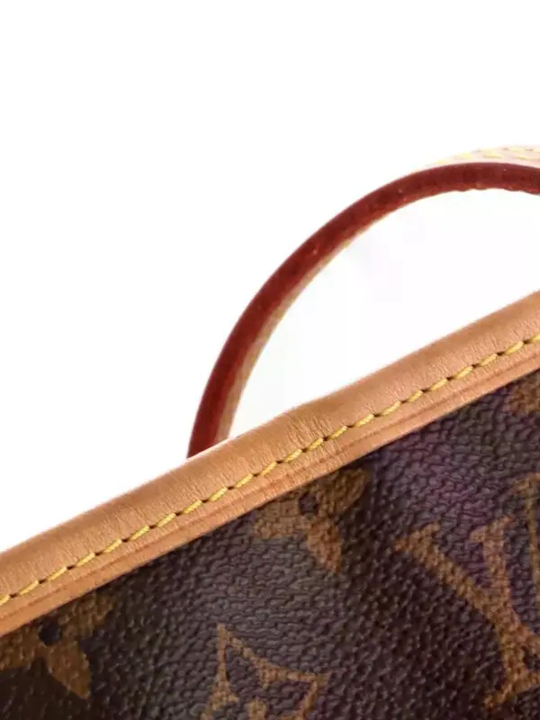 LOUIS VUITTON Neverfull Bandouliere Inside Out Monogram Canvas And Textile Mm Tote Bag