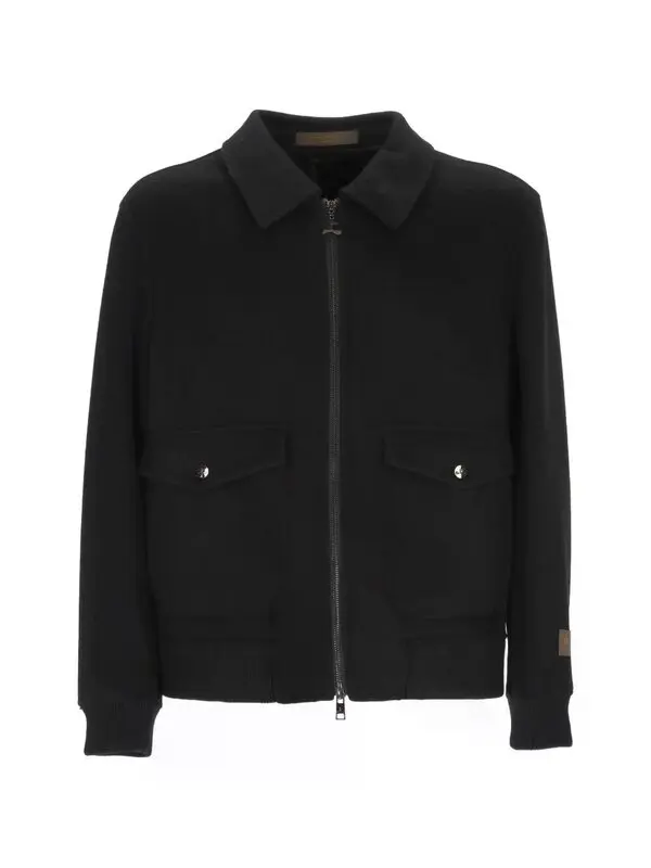 ON THE BUND Zip-up Bomber Jacket