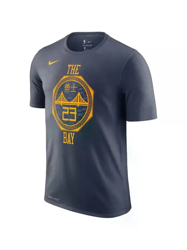 Nike X Gsw The Bay Graphic Print T-shirt