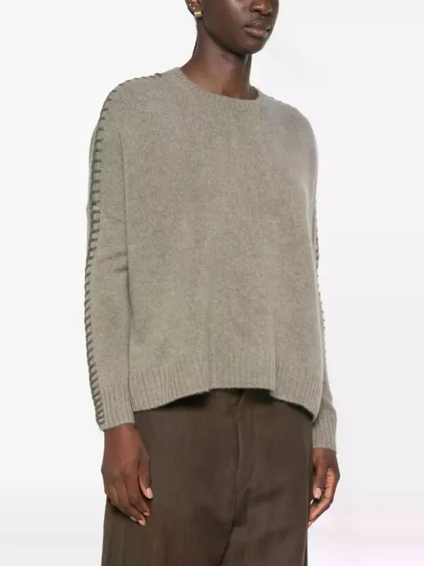 KUJTEN Whipstitch-detail Sweater