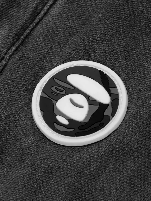 AAPE BY *A BATHING APE Moonface Logo-patch Jeans