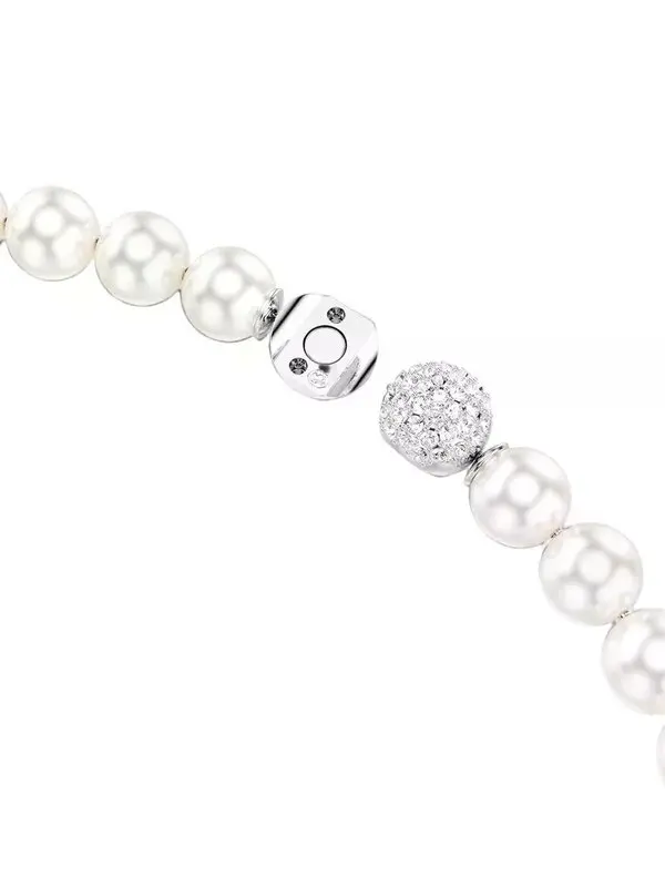 SWAROVSKI Matrix Crystal-embellished Pearl Necklace