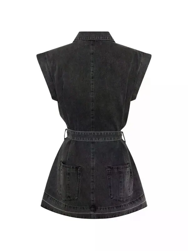 ONETEASPOON Rogue Belted Denim Dress