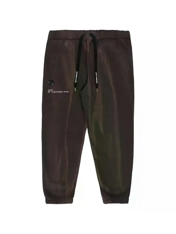 AAPE BY *A BATHING APE Moonface Tie-dye Track Pants