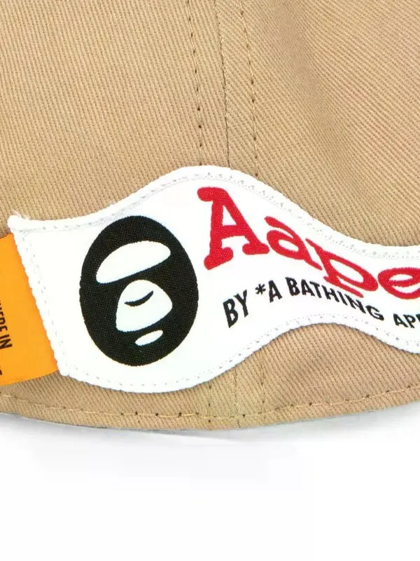 AAPE BY *A BATHING APE Moonface Logo-embroidered Cap