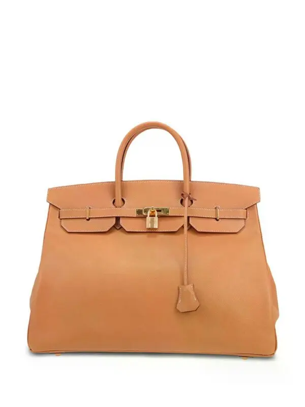 Hermès 1996 40 Birkin Tote Bag - Neutrals