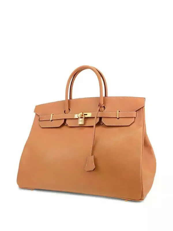 Hermès 1996 40 Birkin Tote Bag - Neutrals