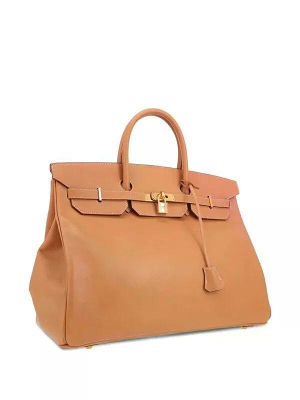 Hermès 1996 40 Birkin Tote Bag - Neutrals