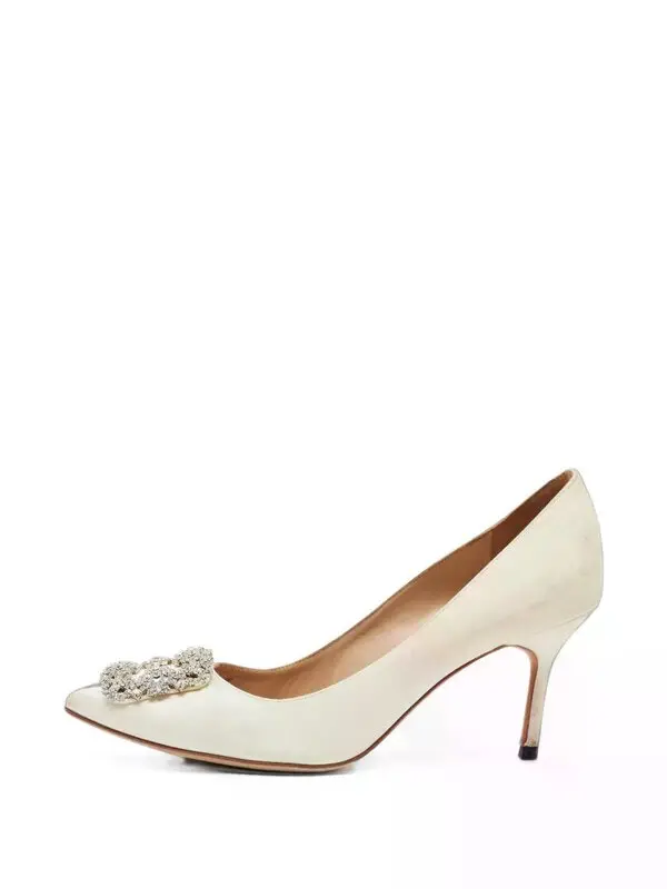 Manolo Blahnik Hangisi Pointed-toe Pumps