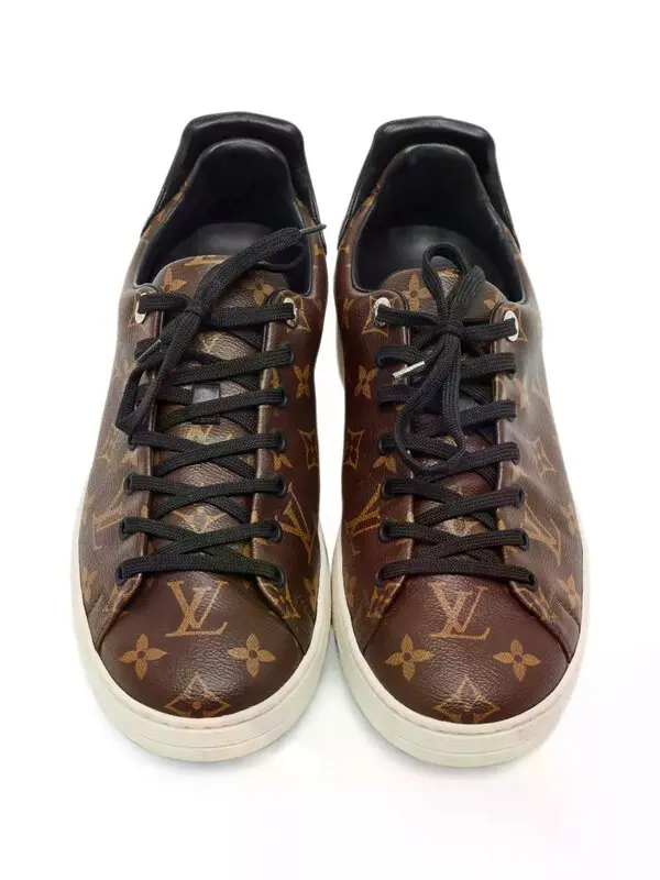 LOUIS VUITTON Frontrow Monogram Canvas Sneakers