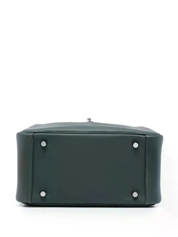 Hermès Clemence Leather Lindy Satchel