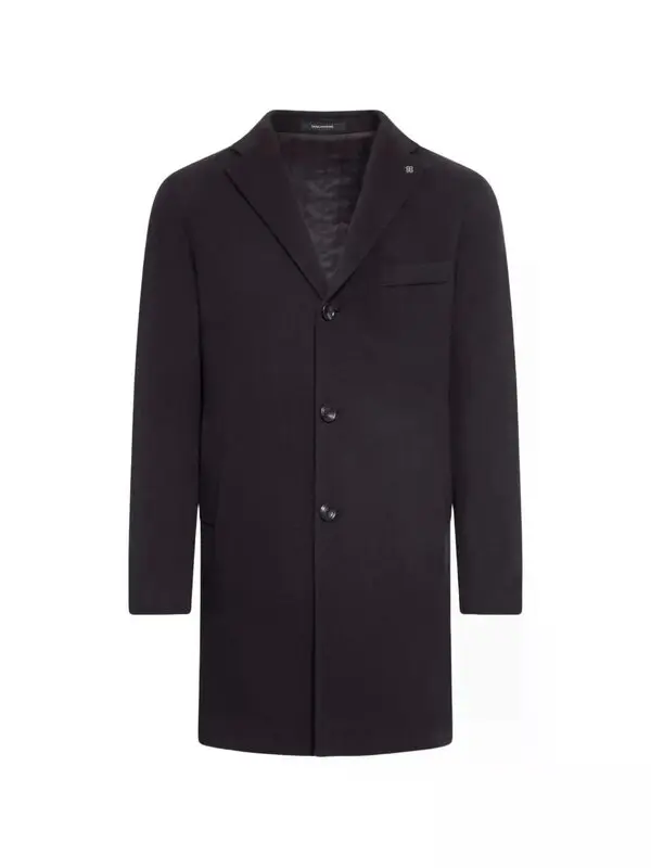 Tagliatore Single-breasted Wool Coat