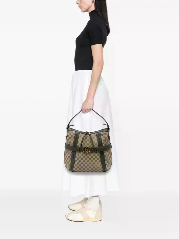 Gucci Gg Canvas Running Satchel