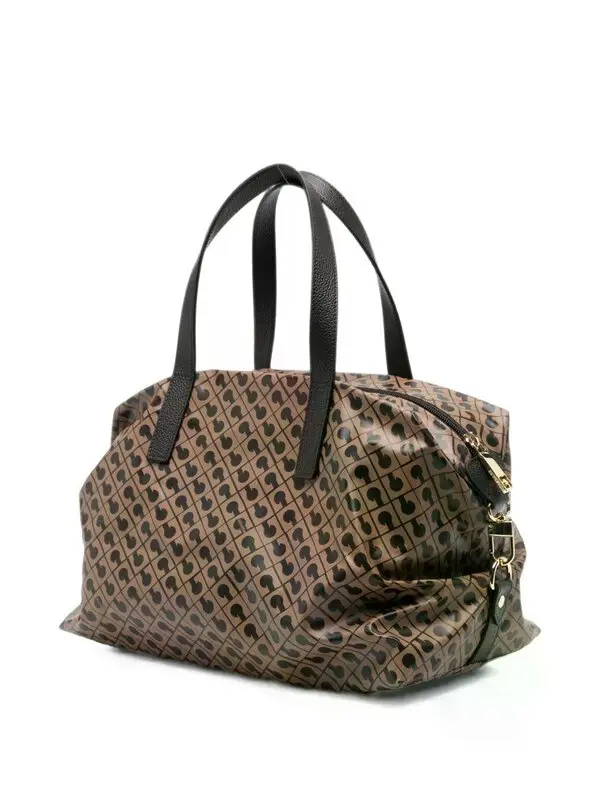 GHERARDINI Monogram-print Bowling Shoulder Bag